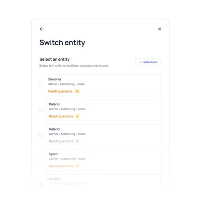 Financial Management Platform for Multiple Entities